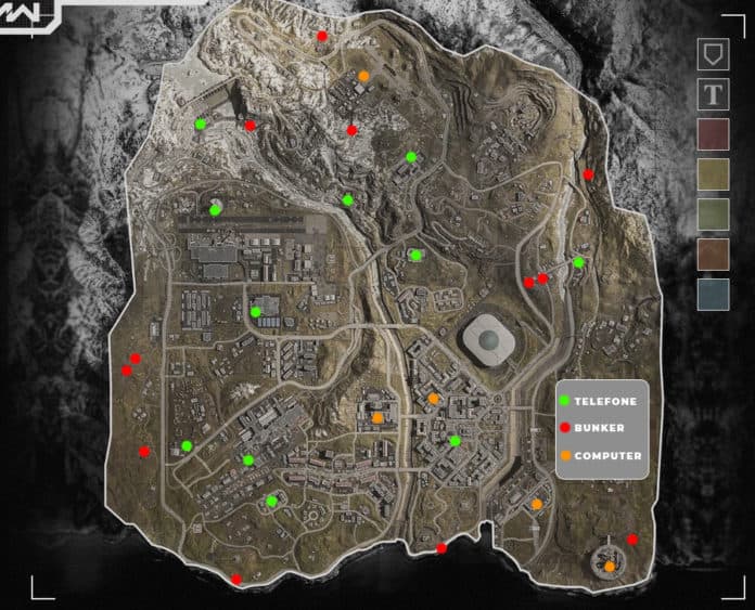 Warzone | Bunker 11: Code knacken, Telefone aktivieren und öffnen